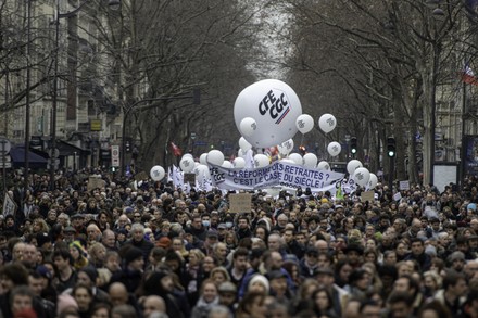 Tens Thousands Take Street During Demonstration Editorial Stock Photo ...