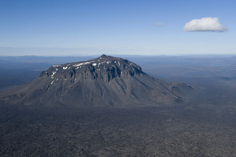 Aerial View Herubrei Tuya Flattopped Volcano Editorial Stock Photo ...