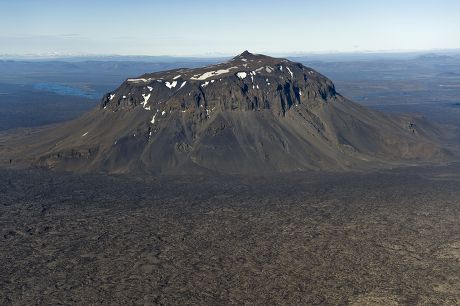 Aerial View Herubrei Tuya Flattopped Volcano Editorial Stock Photo ...