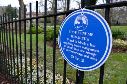 New Fake Blue Plaques Have Been Editorial Stock Photo - Stock Image ...