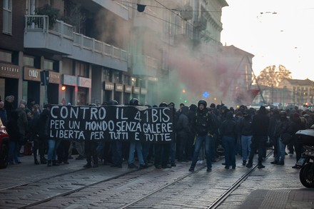 February 11 2023 Milan Italy Anarchist Editorial Stock Photo - Stock ...