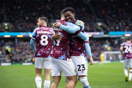Nathan Tella Burnley Celebrates His Teams Editorial Stock Photo - Stock ...