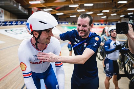 Will Perrett Great Britain Celebrates Coach Editorial Stock Photo ...