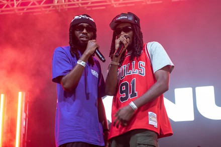 Knucks Performing Laneway Festival Melbourne Editorial Stock Photo ...