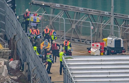 Dover Uk Border Force Officials Escort Editorial Stock Photo - Stock ...