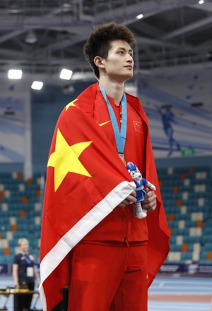 Bronze Medalist Zhang Mingkun China Reacts Editorial Stock Photo - Stock Image | Shutterstock