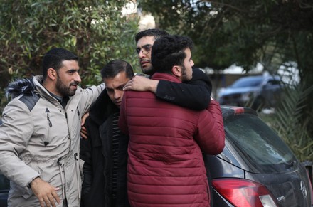 Relatives Palestinian Youssef Darabih Who Died Editorial Stock Photo ...