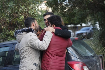 Relatives Palestinian Youssef Darabih Who Died Editorial Stock Photo ...