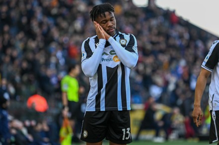 Udineses Destiny Udogie Celebrates After Scoring Editorial Stock Photo ...