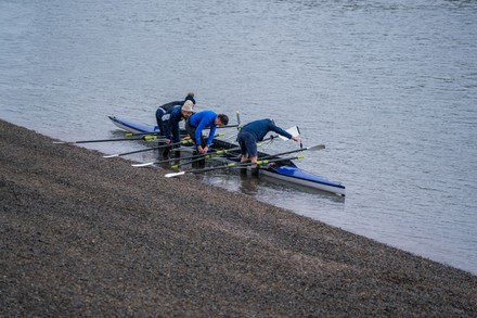 Rowers Practice Different Rowing Clubs On Editorial Stock Photo - Stock ...