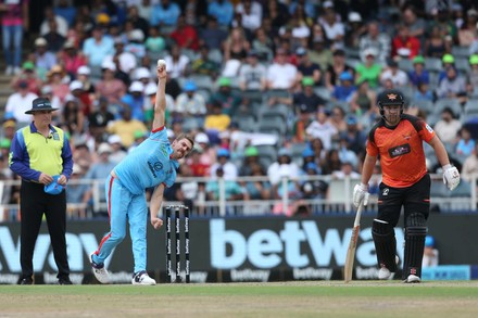 Migael Pretorius Pretoria Capitals Bowled By Editorial Stock Photo ...