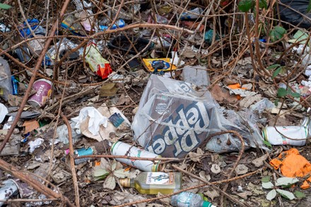 Roadside Litter Fly Tipping Even Abandoned Editorial Stock Photo ...