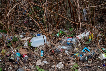 Roadside Litter Fly Tipping Even Abandoned Editorial Stock Photo ...