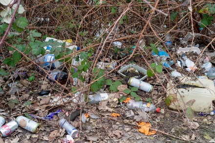 Roadside Litter Fly Tipping Even Abandoned Editorial Stock Photo ...