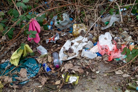 Roadside Litter Fly Tipping Even Abandoned Editorial Stock Photo ...
