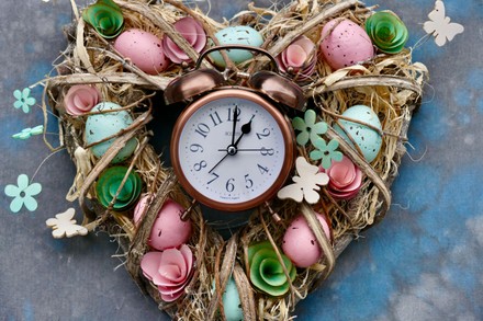 Clock Set 100am Time Clocks Go Editorial Stock Photo - Stock Image ...