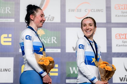 Elinor Barker Katie Archibald Great Britain Editorial Stock Photo ...