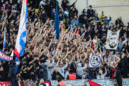 Ultra Supporters Paris Their Flags During Editorial Stock Photo - Stock ...