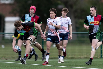 Seth Eley Harlequins U18 Walk Out Editorial Stock Photo - Stock Image ...