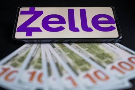 Zelle Logo On Screen Display Zelle Editorial Stock Photo - Stock Image ...