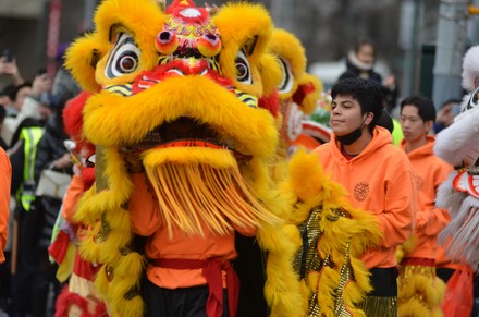 Colorful Lions Seen Marching 25th Annual Editorial Stock Photo - Stock ...