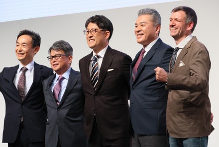 Newly Appointed Executives Japanese Automobile Giant Editorial Stock ...