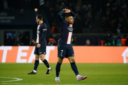 Kylian Mbappe Psg Celebrates Goal That Editorial Stock Photo - Stock ...
