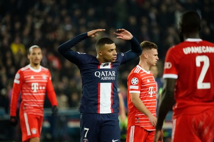 Kylian Mbappe Psg Celebrates Goal That Editorial Stock Photo - Stock ...