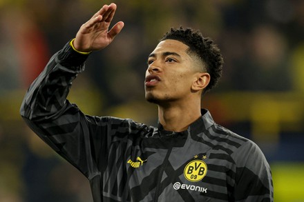 Jude Bellingham Borussia Dortmund Blows Kiss Editorial Stock Photo ...