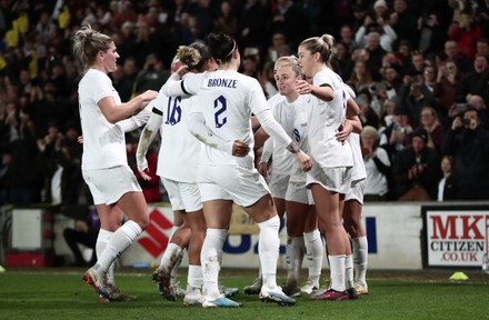 Georgia Stanway England Celebrates Scoring Opening Editorial Stock ...