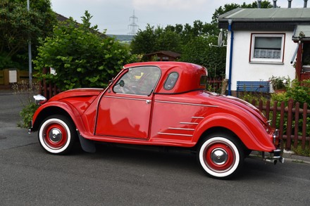 Classic Car Citroen 2cv Roadster Selfbuilt Editorial Stock Photo ...