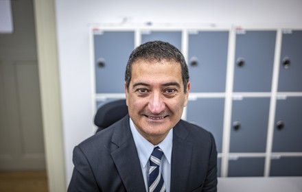 Sameh Egyptson Phd Student Photographed Lux Editorial Stock Photo ...