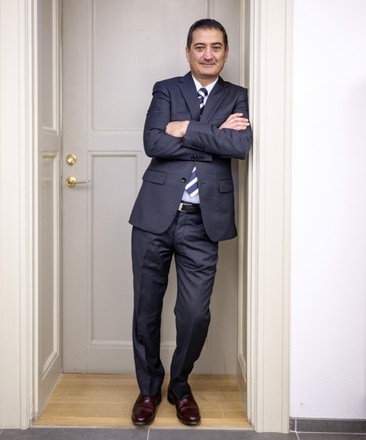 Sameh Egyptson Phd Student Photographed Lux Editorial Stock Photo ...