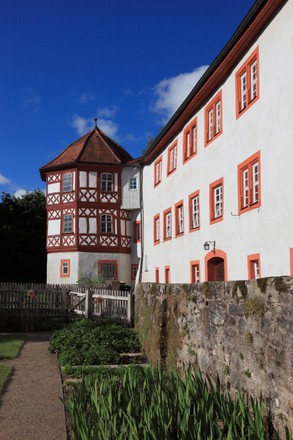 Red Castle Tann Der Rhoen Fulda Editorial Stock Photo - Stock Image ...