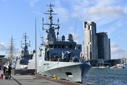 Polish Mine Destroyer Orp Mewa Moored Editorial Stock Photo - Stock ...