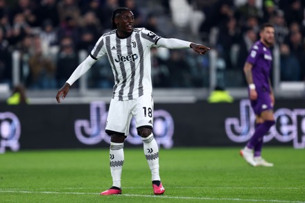 Moise Kean Juventus Fc Gestures During Editorial Stock Photo - Stock ...