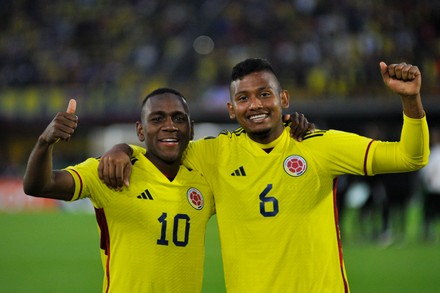 Colombias Alexis Manyoma Jhon Jaider Velez Editorial Stock Photo ...