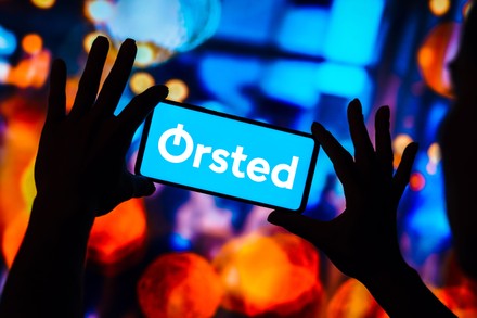 This Photo Illustration Orsted Logo Seen Editorial Stock Photo - Stock ...