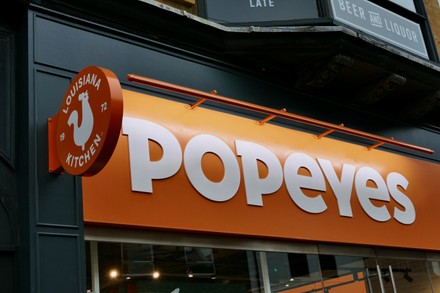 Popeyes City Centre Oxford Chain Expanding Editorial Stock Photo ...