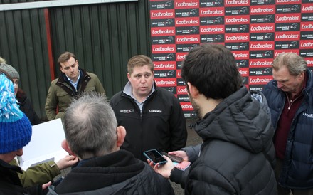 Dan Skelton His Cheltenham Festival Media Editorial Stock Photo - Stock ...