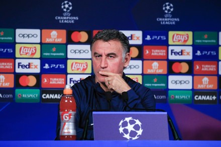 Psgs French Head Coach Christophe Galtier Editorial Stock Photo - Stock ...