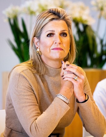 Utrecht Queen Maxima During Visit Princess Editorial Stock Photo ...
