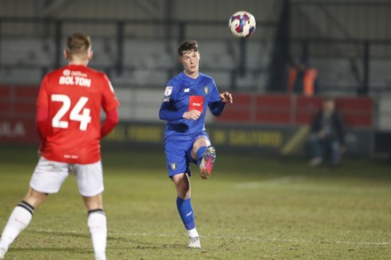 Portrait Harrogate Town Defender Matty Foulds Editorial Stock Photo ...