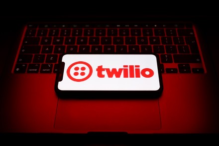 Twilio Logo Displayed On Phone Screen Editorial Stock Photo - Stock ...