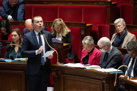 French Labour Employment Integration Minister Olivier Editorial Stock ...