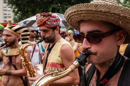 Band Members Playing Their Instruments Inspired Editorial Stock Photo ...