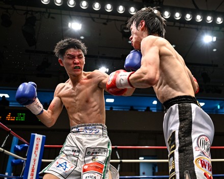 __COUNT__ WBO Asia Pacific Super Flyweight boxing bout : Kenta Nakagawa ...