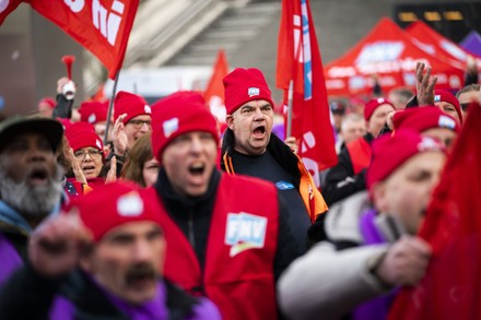 Utrecht Members Trade Unions Cnv Fnv Editorial Stock Photo - Stock ...