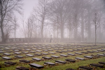 View Graves Gudsageren Gods Field Cemetery Editorial Stock Photo ...