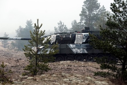 Danish Army Battle Tank Leopard 2a7 Editorial Stock Photo - Stock Image ...